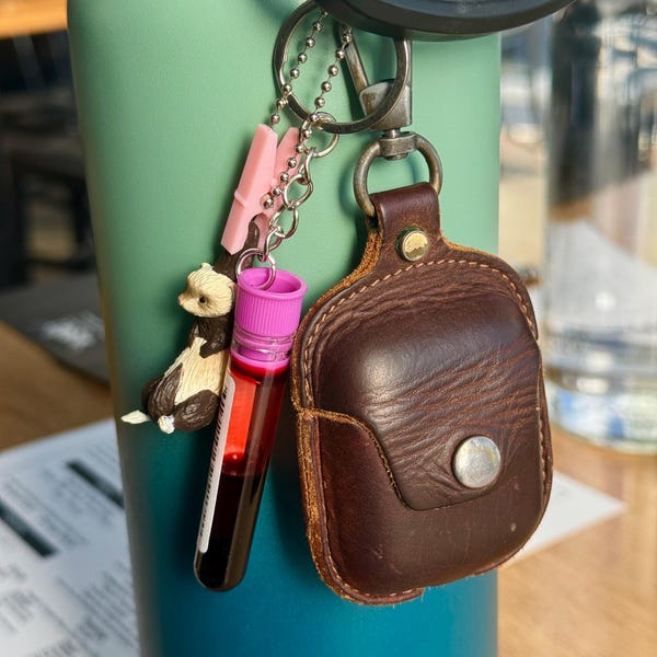 Blood Test Tube Keychain / Chemistry / Transfusion / Blood Bank ...