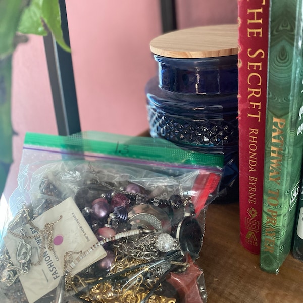 Craft Jewelry Lot Damaged Random Bag, Single Earrings Possible Sterling ...