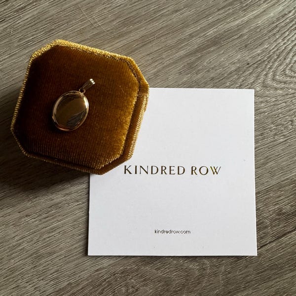 Round Circle Mini Locket, Gold Filled, Silver, Minimalist Personalized ...