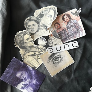 Timothée Chalamet Sticker Pack Zendaya Paul Atreides & Chani - Etsy