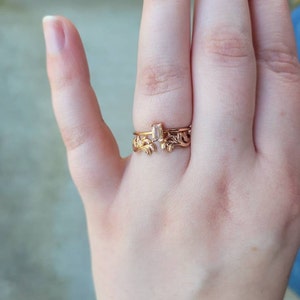Raso Chain Ring Soft Ring Minimalist Ring Dainty Ring | Etsy