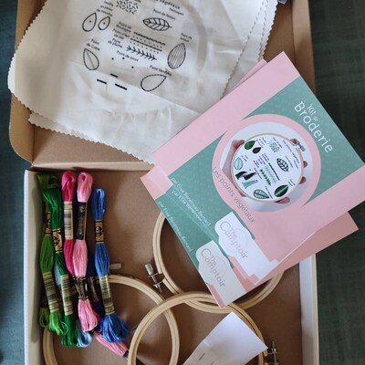 Triple Embroidery Learning Kit Learn 30 Embroidery Stitches for ...