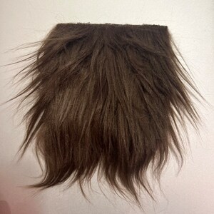 Fabricla Faux Fur Shaggy Fabric by the Yard Craft & Hobby Supply for ...
