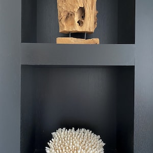 Beach Decor Table Coral Coral Seashells Beach Decor Coastal Home Decor ...