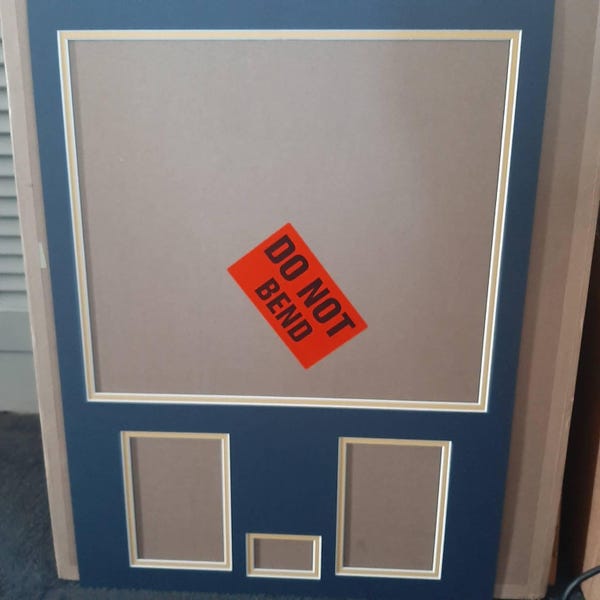 Custom Multi-opening Single Mat for Picture Frames - Etsy