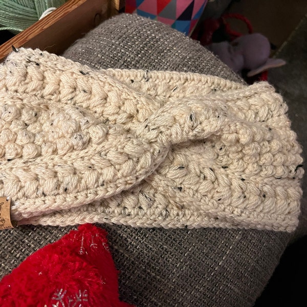 Crisscross Crochet Ear Warmer Pattern (PDF Download) - Etsy