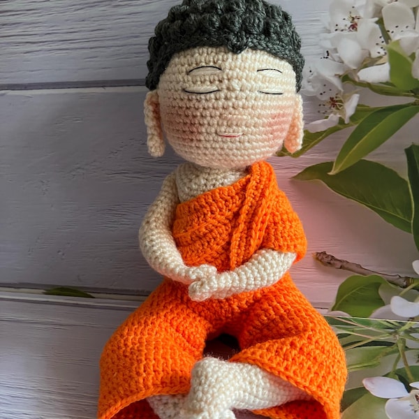 Crochet Buddha Pattern: Zen Meditation Decor (PDF Pattern) - Etsy