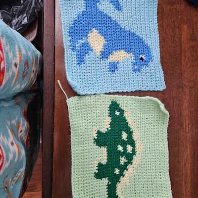 US TERMS PDF Crochet Pattern Animal Kingdom Blanket - Etsy