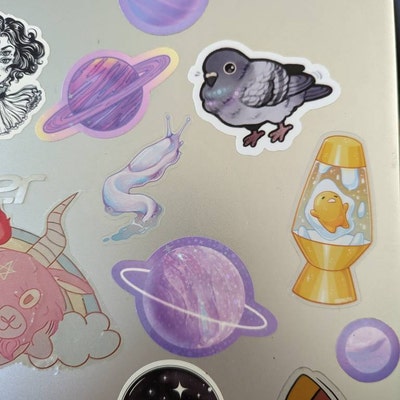 Pink Blob Charm Acrylic Keychain Waterproof Blue Blob Happy Friend - Etsy