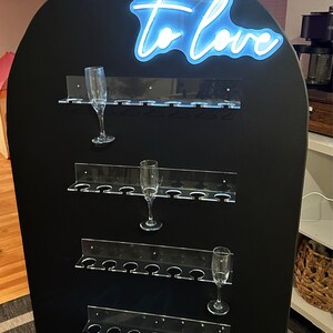 Favor Wall Shelves DIY Acrylic Shelf Party Display Wedding - Etsy