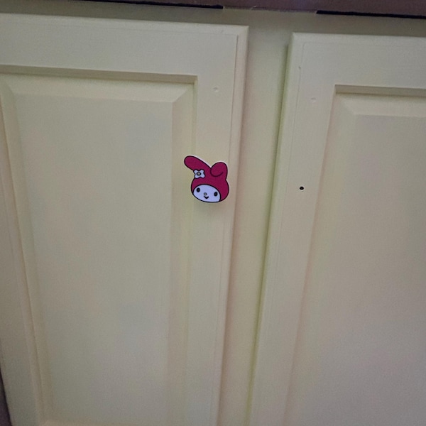 HELLO KITTY Themed Drawer Knobs/handles for Nurseries, Kid's Rooms ...