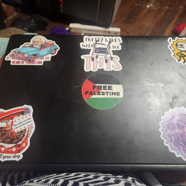 Cuter With Accessories Crutches Mobility Aid Pride Sticker for ...