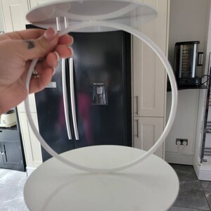 SET Metallic Square and Rectangle Cake Separator Metallic Cake Stand ...