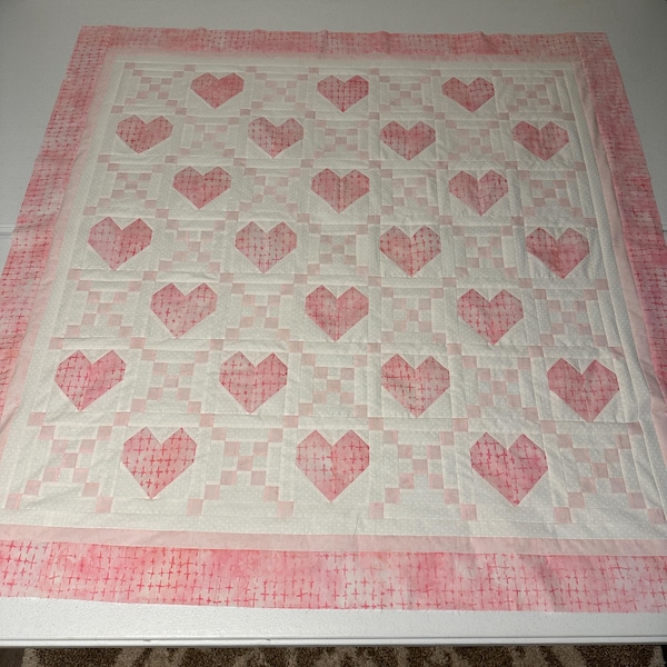 Beginner Quilt Pattern Paper Copy of Oasis Quilt Pattern for Beginners ...