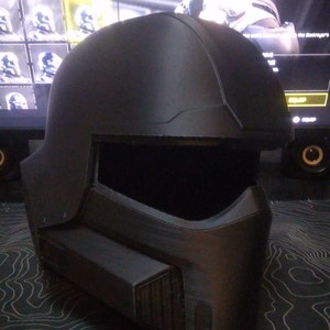 Halo Reach Noble 6 MK V B Helmet 3D Printed Raw Helmet - Etsy