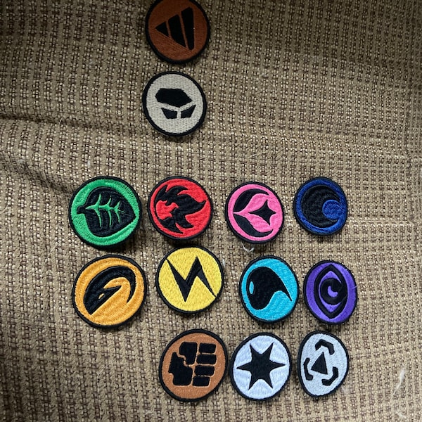 Kanto Gym Badge Patch - Etsy