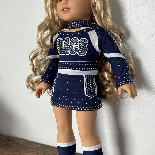 Rival Cheer Uniform for American Girl Doll 18 Team Pricing - Etsy