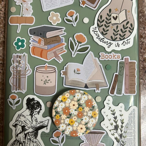 Assorted Floral Sticker Sheet | Mini Kiss Cut Flowers | Tiny Flower ...