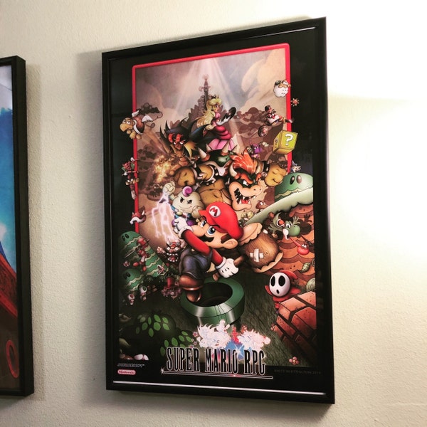 Super Mario RPG Poster - Etsy