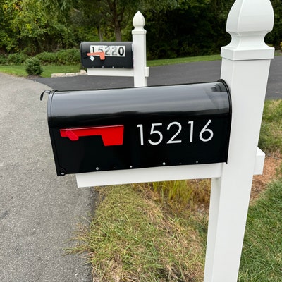 12 Inch Modern House Numbers Letters - Etsy