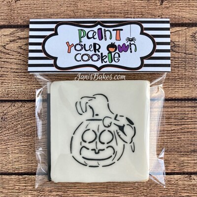 5 PYO Cookie Treat Bag Topper Printable Treat Bag Toppers Halloween ...