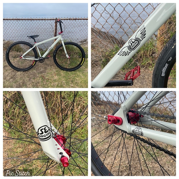 SE Racing PK Ripper 20" Decal Set: Landing Gear Fork, BMX - Pick Color ...