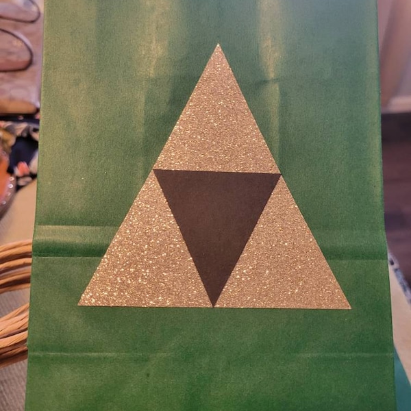 Legend of Zelda Favor Bags | Zelda | Zelda Party | Legend of Zelda ...