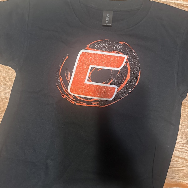 Comfort Colors Custom Team Name Shirt Glitter Football Shirt Mascot ...