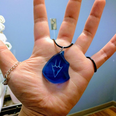 Dragoon FFXIV Hand Painted Soul Crystal/drg Job Stone Final Fantasy XIV ...