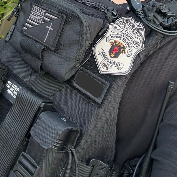 2-pack US American Flag Patches, 3x2 Inches, Embroidered Velcro Patch ...