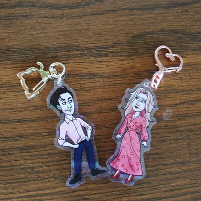 Hannibal Lecter & Will Graham Inspired Acrylic Charms - Etsy