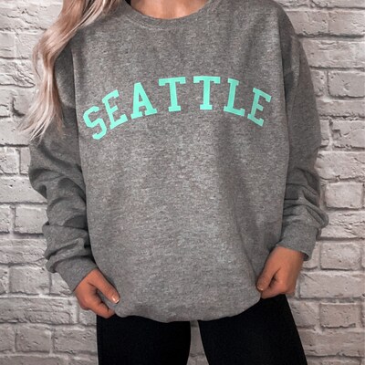 SEATTLE Washington Crewneck Pride Sweatshirt - Etsy