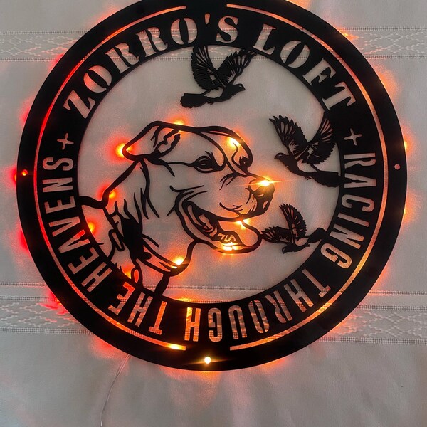 Puerto Rico Taino Sun Sol God Symbol Metal Wall Art LED Light Made in ...