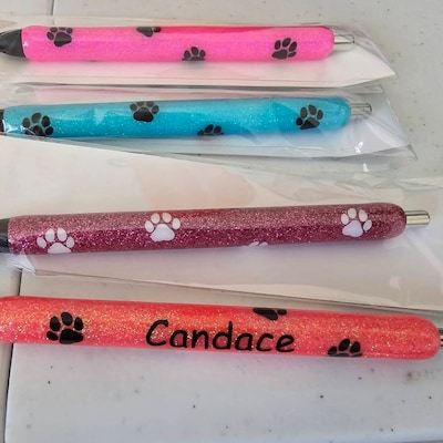 Nurse Syringe Pen Nurse Life Personalized Epoxy Glitter Black - Etsy