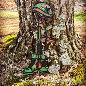 3D Military SVG DXF 4 Layer Army Svg 3D Mandala Svg - Etsy