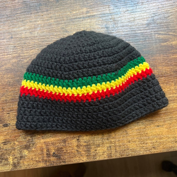 Rasta Beanie - Etsy