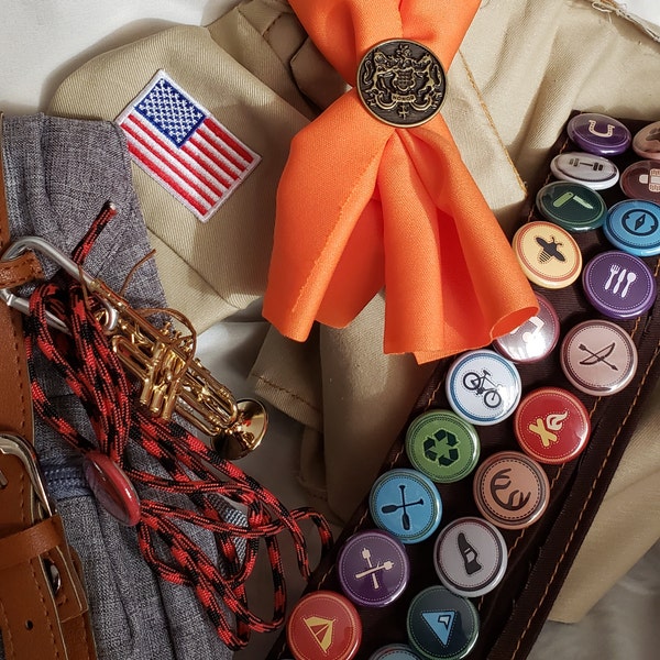 Scout Badges, Merit Badges Pins - Russell up Costume Badges Pins ...