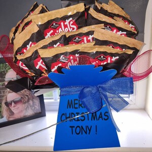 Mixed Crisp Bouquet Gift Set, Savoury Hamper, Personalised Gift Box ...