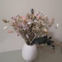 Trockenblumenstrauß FRIEDA groß, ca. 40cm - Etsy.de