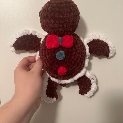 Gingerbread Turtle Pattern Crochet PDF Download Beginner Friendly ...