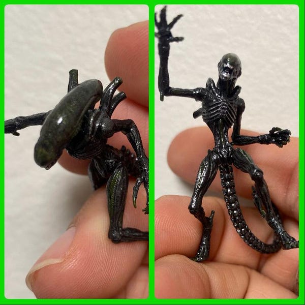 Xenomorph Cheetah Aliens, Papsikels Miniature, 32mm - Etsy