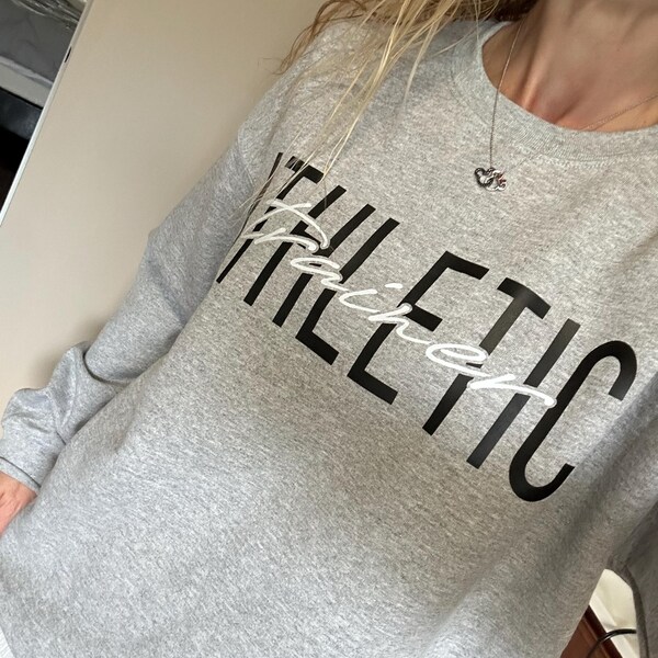 Athletic Trainer Crewneck Sweatshirt | Gym Buddy Shirt | Athletic ...