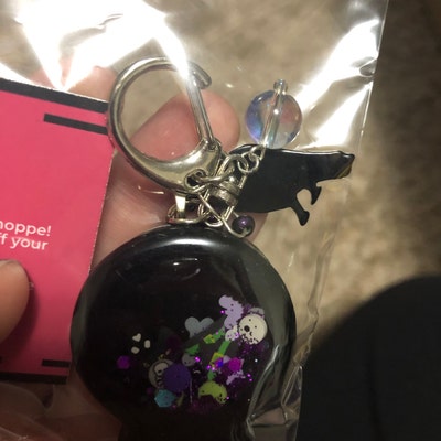 Lemon Axolotl Drink Resin Shaker Charm Keychains - Etsy