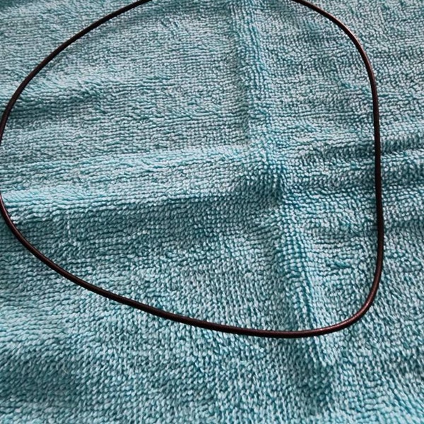 Necklace for Pendant Charm, Thin Leather Cord Necklace for Pendant ...