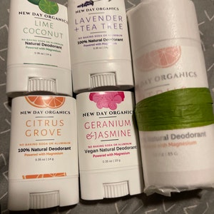 All Natural Deodorant No Aluminum No Baking Soda Deodorant - Etsy