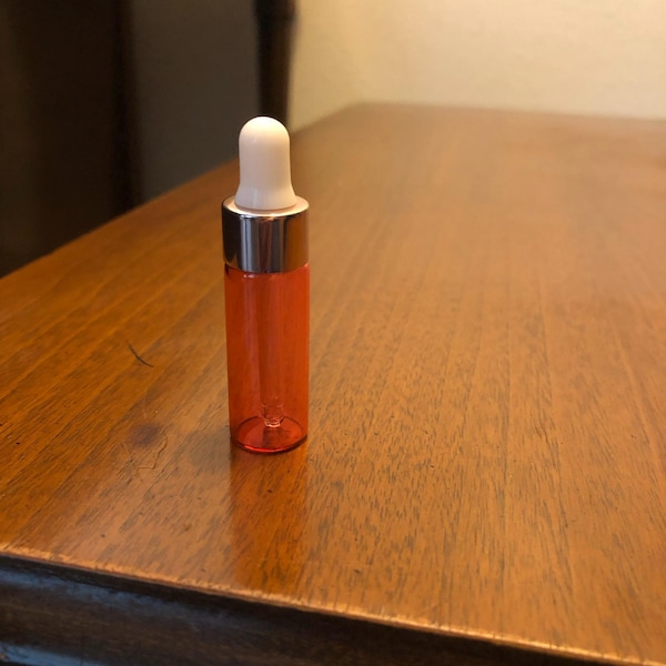 Set of 4 Glass Mini Dropper Bottles | Superior Quality 2ml Glass Bottle ...