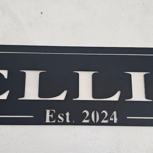Custom Metal Sign, Metal Signs Personalized, Personalized Metal Sign ...
