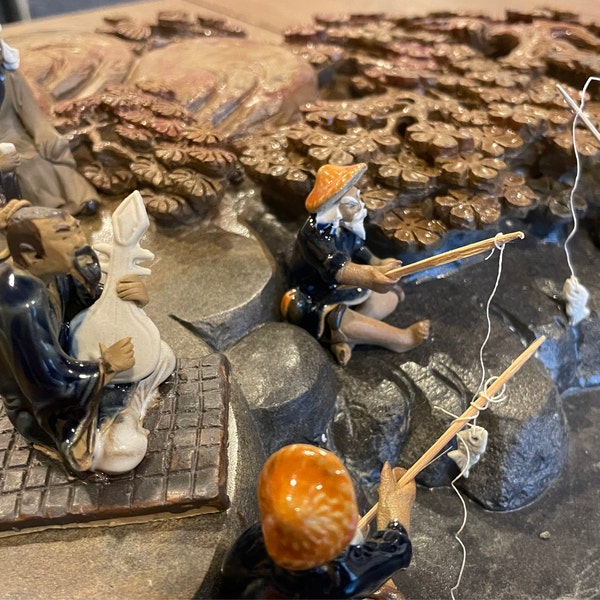 6 Mudmans, Miniature Mud Mans Figurine for Bonsai - Etsy