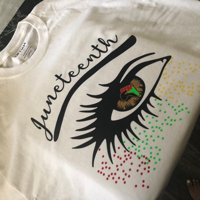 Juneteenth Eye Svg File, Layered for Cut in Vinyl With Cricut ...