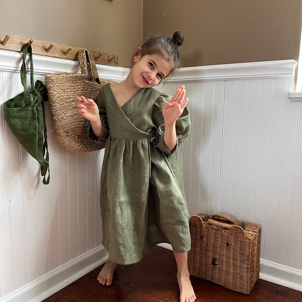 Wrap Dress Sewing Pattern / Front Button Dress Sewing Pattern / PDF ...